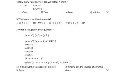 Solved 4 How Many Right Answers Can We Get For X And Y