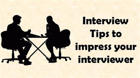 interview tips to impress your interviewer carrer