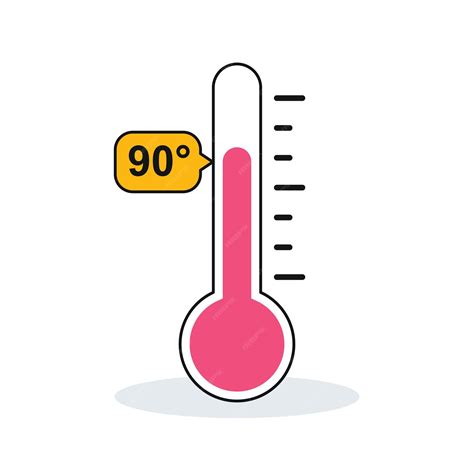 Premium Vector Temperatures