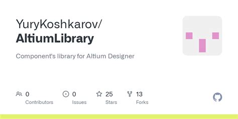 Github Yurykoshkarovaltiumlibrary Components Library For Altium Designer