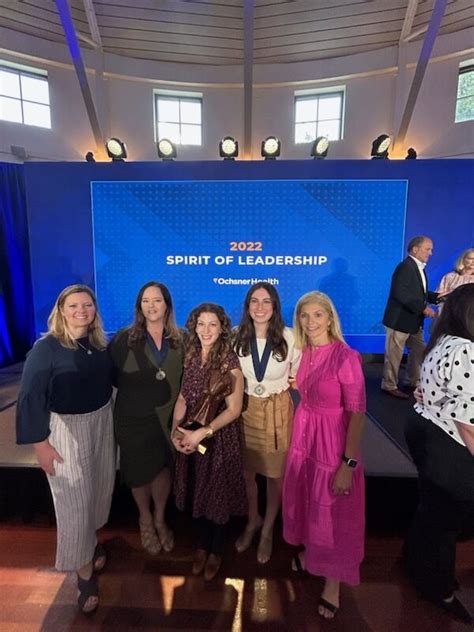 Avery Spitz On Linkedin Proud To Be A Final Nominee At Ochsners 2022 Spirit Of Leadership Event…