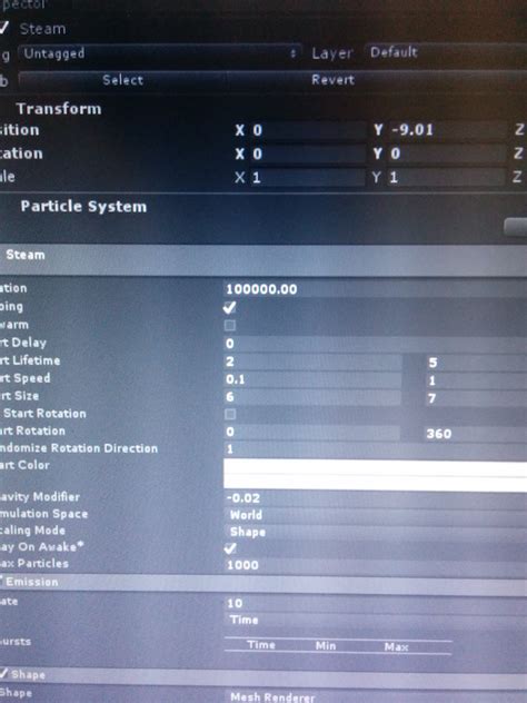 infinite particle system duration unity engine unity discussions