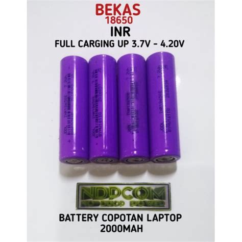 Jual BATERAI BEKAS COPOTAN LAPTOP BATERAI BEKAS MURAH
