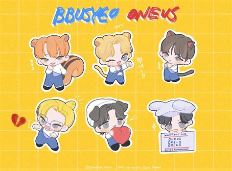 Oneus Bbusyeo Fan Art Fan Art Exo Fan Art Kpop Fanart