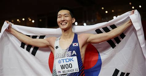 스마일 점퍼 우상혁 단독 인터뷰 훗날 제 자식에게 아빠가 운동한 모습을 보여줬을 때 인상 쓰는 모습만 있으면 안 되잖아요