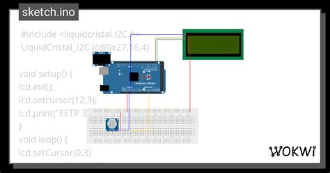 LCD LUCHO JONI Wokwi ESP STM Arduino Simulator