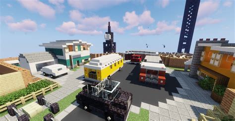 Nuketown Map I Made For A Pvp Map On My Server Very Proud Of This R Minecraftbuilds