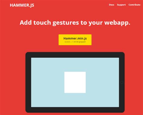 Hammerjs Adds Touch Gestures To Web Pages Misc