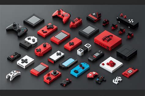 Computer 8 Bit Game Font Premium Ai Generated Image