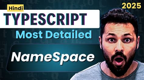 Typescript Tutorial In Hindi 37 Namespace Typescript Namespaces