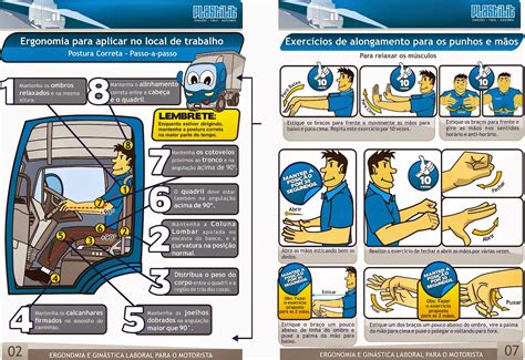 Ergonomia E Ginástica Laboral Para Motoristas ~ Segurança Nosso