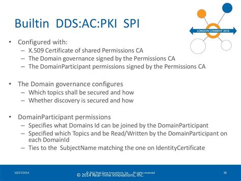 dds security for the industrial internet london connext dds confere…