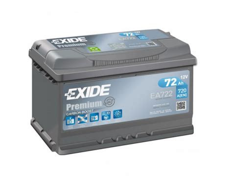 Аккумулятор Exide Premium 72а/ч P EA722
