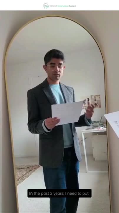 [video] haseeb kamal siddiqui on linkedin been there with smart interview coach never again 💡🚀💫