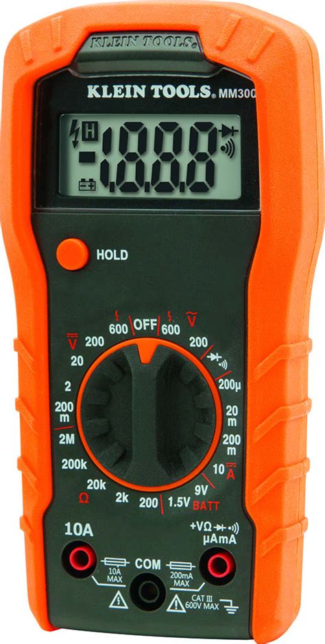 Klein Tools Mm300 Digital Multimeter Tequipment