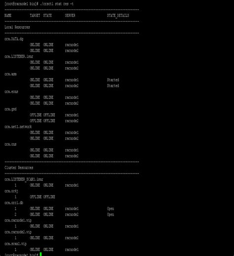 Verify The Cluster Resources From The GRID Home Download Scientific Diagram