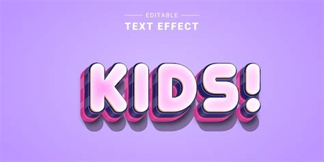 Premium Vector Editable 3d Lettering Text Effect