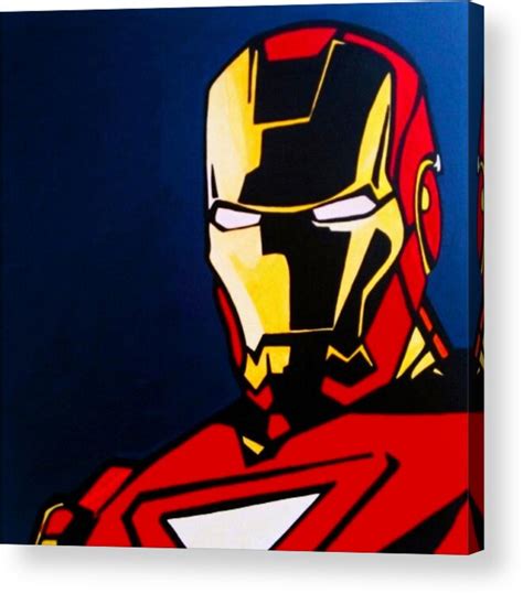 Iron Man Pop Art Poster