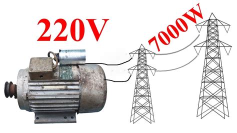 How To Make An Old Motor Into A Generator With Huge Capacity Artofit