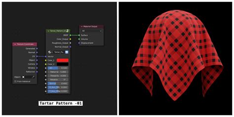 Procedural Tartan Fabric Shader Pack Blender Market