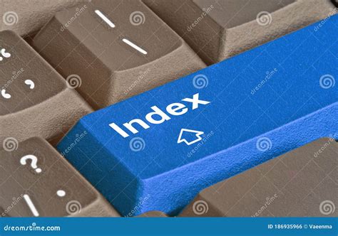 Key For Indexing Stock Photo Image Of Data Insight 186935966