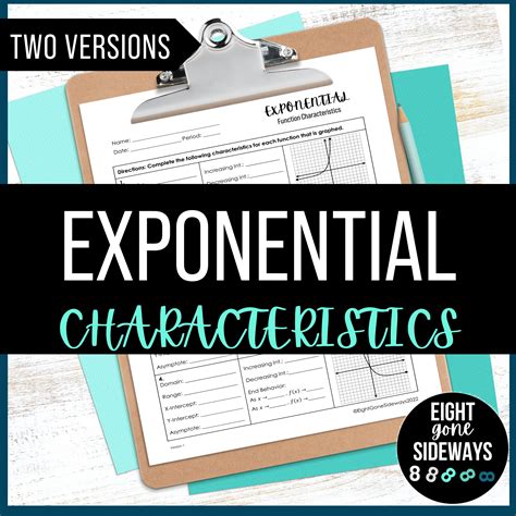 Exponential Functions Characteristics And Features Classful
