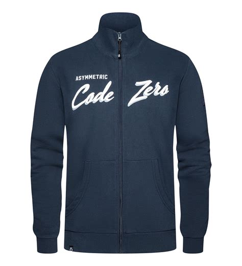 Code Zero Sweat Jacket Men Bridge Navy Blue S Code Zero