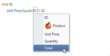 DataViewBase FilterEditorShowOperandTypeIcon Property WPF Controls DevExpress Documentation