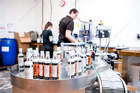 Mosquito Repellent Production Stock Image C Science Photo Library