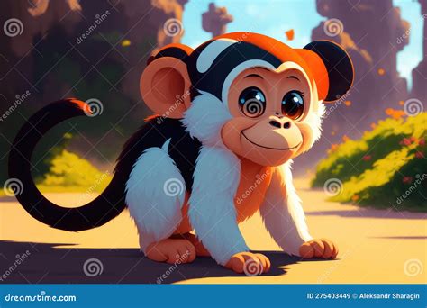 Magic Monkey Esport Mascot Logo Cartoon Vector