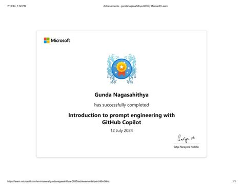 Nagasahithya Gunda On Linkedin Promptengineering Githubcopilot Ai