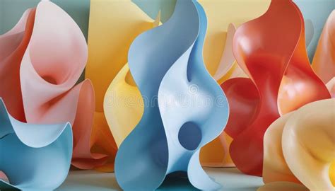 Colorful Abstract Waves Banner Design Digital Art With Vibrant Colors And Dynamic Flow Aig62