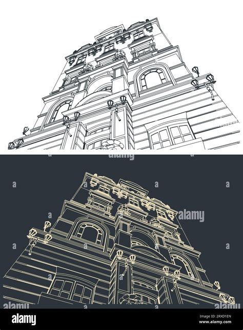 England Building Facade Stock Vector Images Alamy