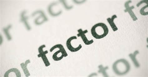 What Are Factors And Multiples Explained For Primary School