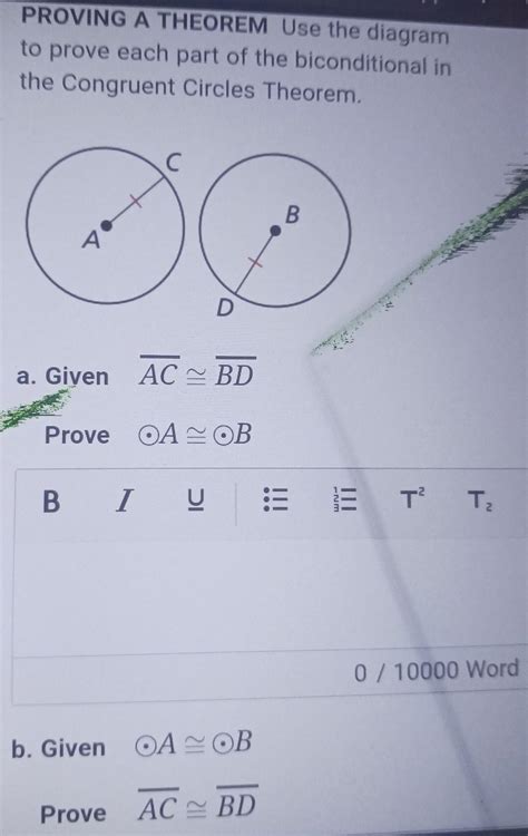 Solved PROVING A THEOREM Use The Diagram To Prove Each Part Chegg Com