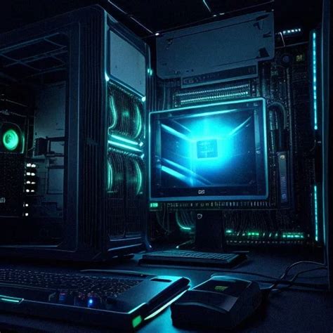 Realistic Background For A Game Which Consists Of A Pc Assembly Lan