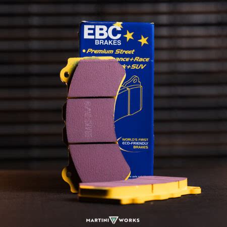 Ebc 03 Saab 9 3 20 Turbo Arc Yellowstuff Front Brake Pads Martiniworks