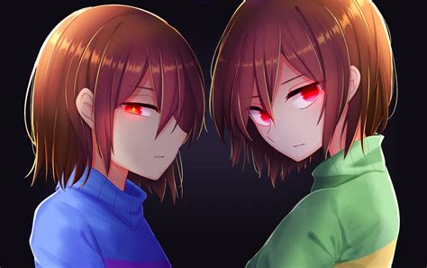 Frisk And Chara By ゆうぽんたん。introducing Illustrations On Artstreet R