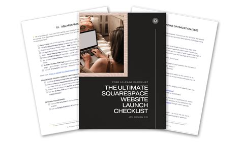 free squarespace website launch checklist jpk design co