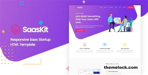 Saaskit Saas Startup Html Template Premium Themes