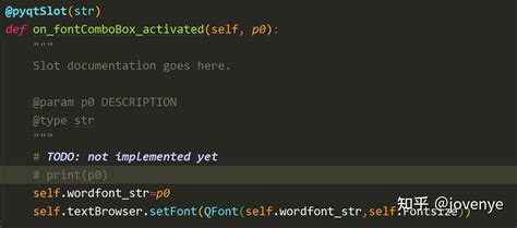 Python Gui Pyqt Comboboxspinbox Fontcombobox