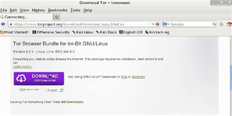 How To Install Tor In Kali Linux