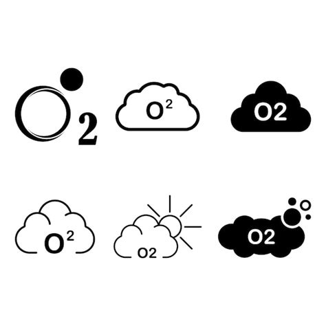 Premium Vector Oxygen Icon Or Symbol
