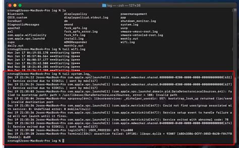 localización de logs en apple keepcoding bootcamps