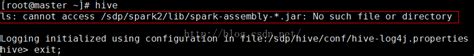 hive在spark2 0 0启动时无法访问spark assembly jar的解决办法 spark assembly jar csdn博客