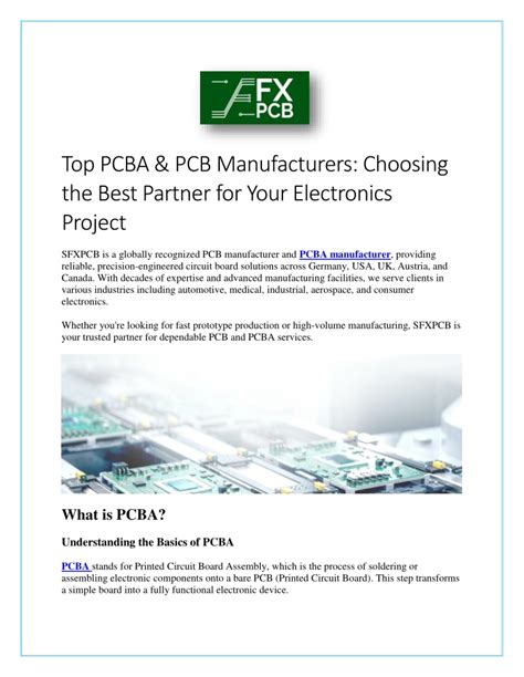 Ppt Pcb Manufacturer Powerpoint Presentation Free Download Id 14260336