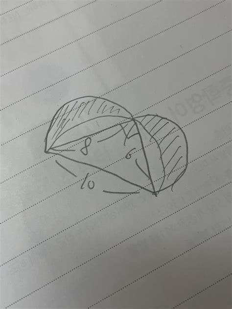 수학 원의 넓이 둘레 문제 지식in