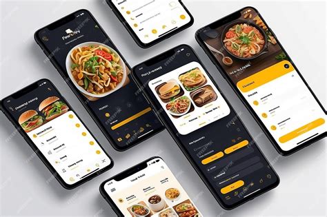 Premium Photo Iphone Call Screen Concept Ui Set With Realistic Blurry Background