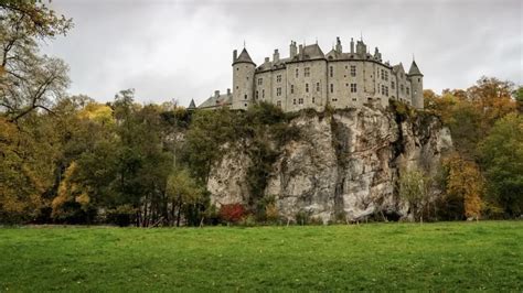 Walzin Castle In Dinant Belgium