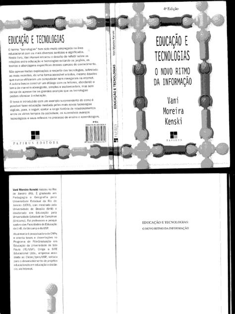 Kenski Educação E Tecnologias Pdf